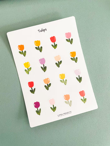Tulip Stickers -Mini – LianaProjects